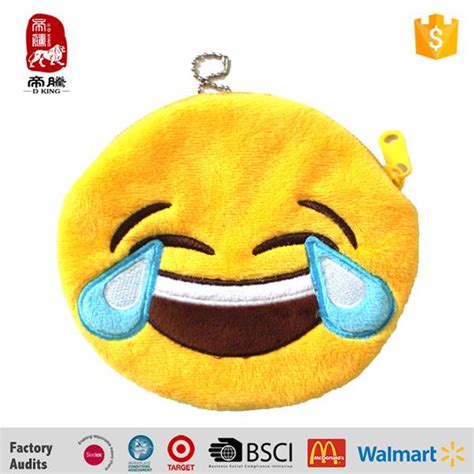 China Plush Emoji Coin Bag Manufacturers And Suppliers Factory