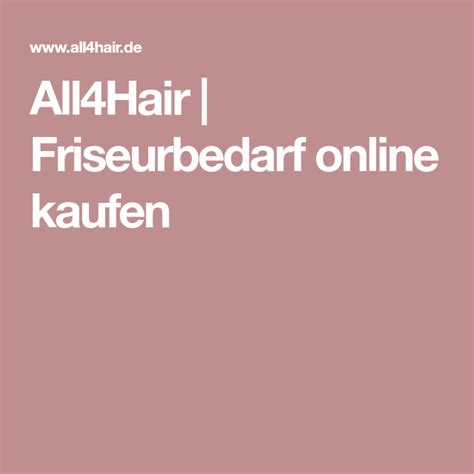 All4Hair | Friseurbedarf online kaufen | Wolle kaufen, Friseur, Online