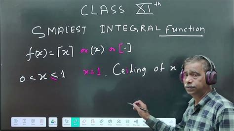 Least Integral Function Fraction Part Function Class 11 Youtube
