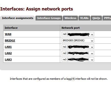 Bridge Multiple LAN Ports NICs In PfSense Tech Qualityology