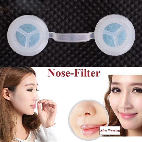 For Health Nose Mask Invisible Mask Nose Filters Haze Pm2.5 Flu Allergy ...