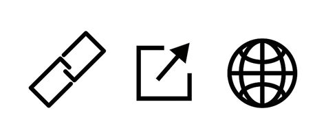 External Link Symbol For New Window Web Symbol Right Vector Web Symbol Right Png And Vector