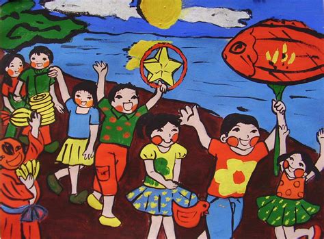 Tổng Hợp 48 ảnh Về Tranh Phong Cảnh Lễ Hội Vn