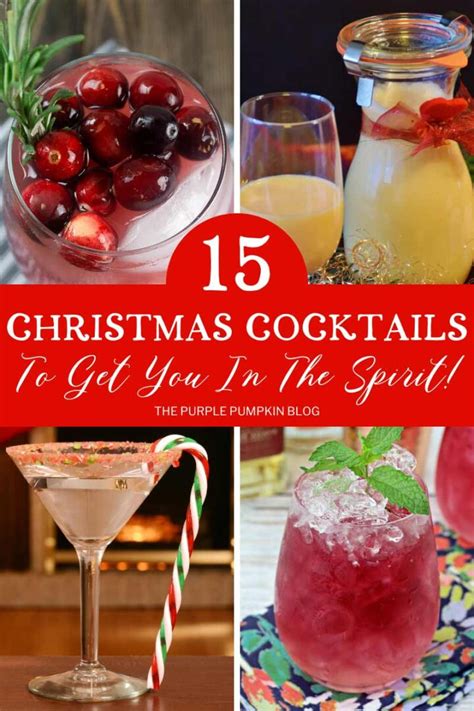 15 Festive Christmas Cocktail Recipes Holiday Cocktails