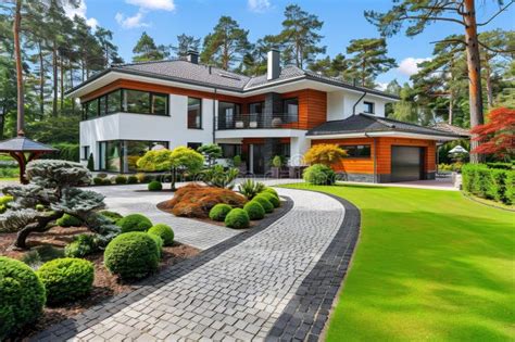 Harmonious Blend Of Contemporary Architecture And Nature Minimalist Cube House In Forest Setting