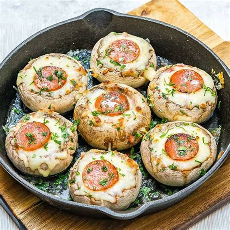 Stuffed Mushrooms Recipe Easy And Delicious