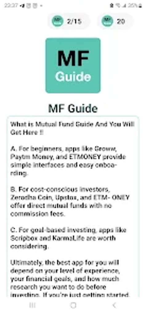 Mf Guide Para Android Descargar