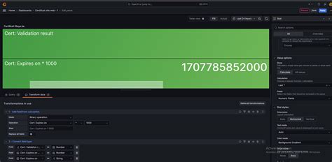 Show 2 Metrics In One Single Widget Inside A Dashboard Dashboards Grafana Labs Community Forums