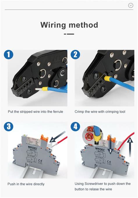 Terminal Block Relays Module For Plc Interfaces Din Rail Mounted Push In Connection News