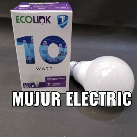Jual ECOLINK LED BULB WATT K WARM WHITE Shopee Indonesia