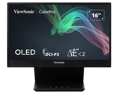 Представлен портативный монитор ViewSonic ColorPro VP16-OLED