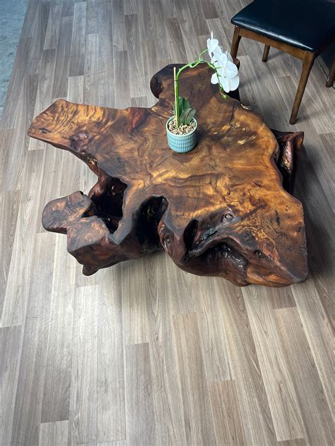 Ancient Kauri Swamp Kauri Side Coffee Tea Table Timeless Elegance Etsy