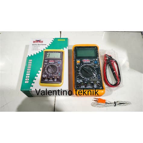 Jual Multitester Digital M890g Wipro Avometer Digital M890g Shopee