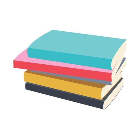 Libros Ilustración En Simple Departamento Dibujos Animados Estilo