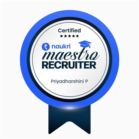 Priyadharshini Palanisamy On Linkedin Recruitment Hr Learning Careergrowth Naukri