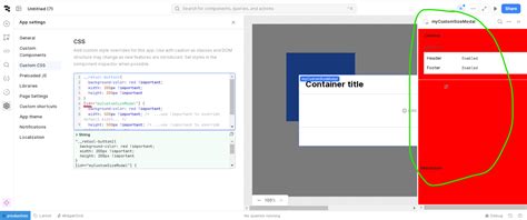 Modal Frame Custom Size 💬 App Building Retool Forum