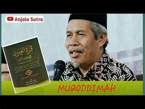 #3 KH MARZUQI MUSTA'MAR || Ngaji kitab QURROTUL UYUN || MUQODDIMAH - YouTube