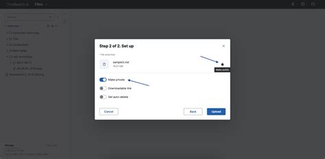 File Privacy Documentation