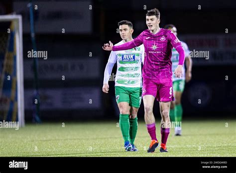 Barry Uk 20th Jan 2024 Joel Cotterill Of Swansea City In Action