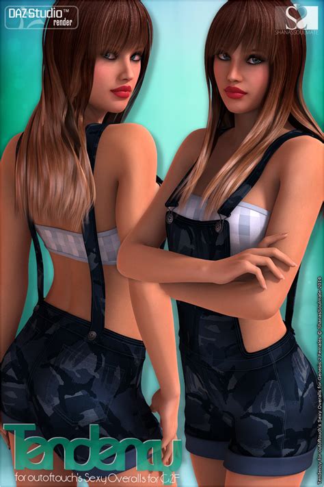 Tendency For Sexy Overalls 3d Figure Assets Shanassoulmate