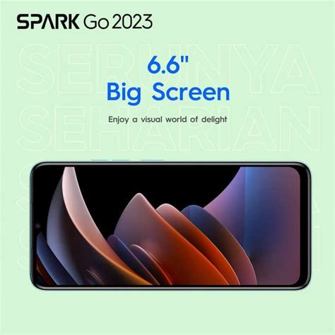 Jual Tecno Spark Go 2023 4 3gb 64gb 6 6 Hd 13mp Ai Dual Camera 5000mah With Type C