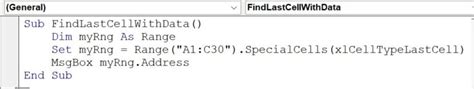 VBA SpecialCells Definition Syntax Examples How To Use