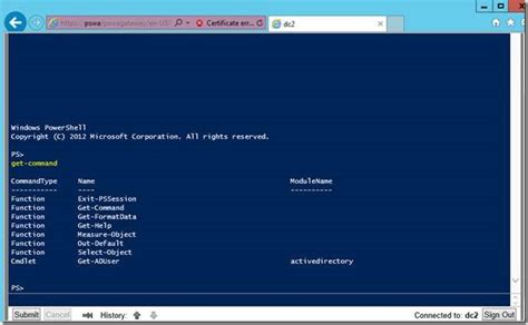 基于web方式使用浏览器进行powershell远程管理 powershell 中文博客