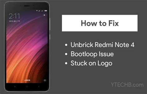 How To Unbrick Redmi Note Fix Bootloop On Redmi Note