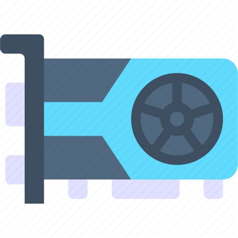 Vga Card Gpu Graphic Video Icon Download On Iconfinder