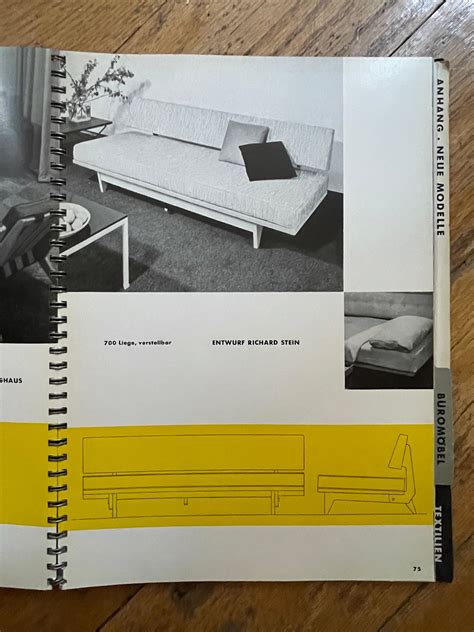 Very Rare And Early Richard Stein Sofa Daybed For Knoll For Sale At