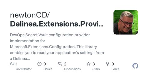 github newtoncd delinea extensions provider devops secret vault