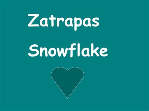 Snowflake Ppt