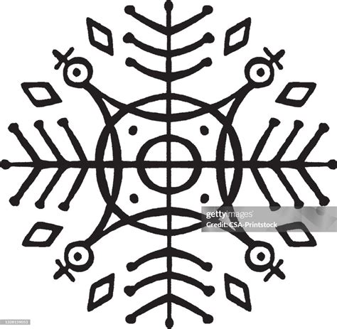 Snowflake Shape High Res Vector Graphic Getty Images