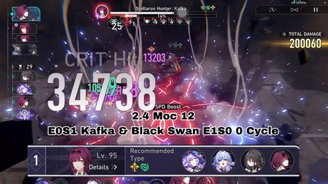 2 4 MOC 12 E0S1 Kafka 0 Cycle Ft Black Swan E1S0 Honkai Star Rail