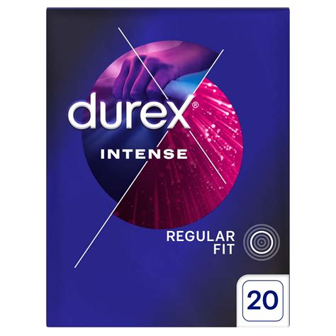 Durex DUREX Intense Prezerwatywy Stymulujące Mocniejszy Orgazm sztuk Prezerwatywy Durex