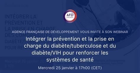 Intégrer La Prévention Et La Prise En Charge Du Diabètetuberculose Et