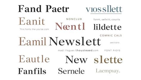 Best Fonts For Email Newsletters Top Picks Lori Ballen