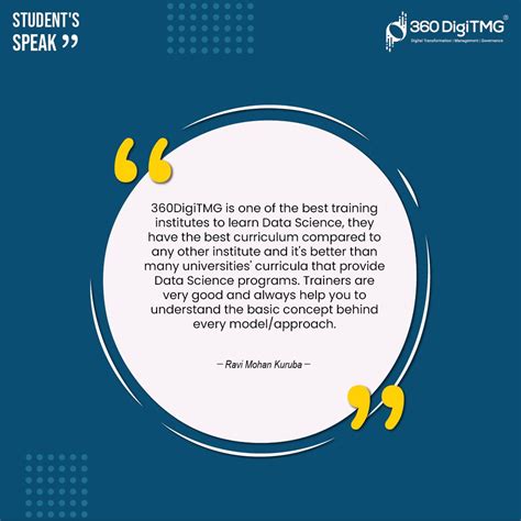 Ganesh Kumar On Linkedin Datascience Ai Professionalcourse Upskill Testimonial 360digitmg