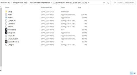 Vulnerabilitie 7 Zip Console Nsis Uninstall Information Kaspersky