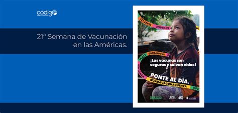 21ª Semana De Vacunación En Las Américas Código F