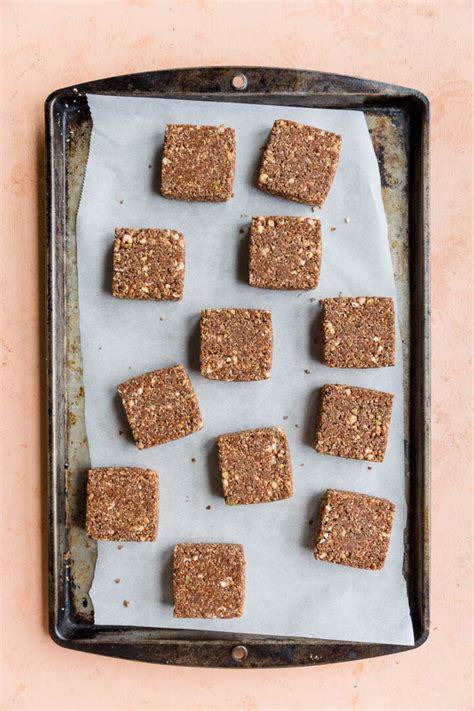 Easy No Bake Chocolate Energy Bars Recipe Gluten Free Fresh Water Peaches