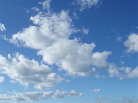Fluffy Clouds Sky