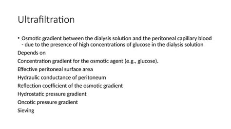 Peritoneum Structure And Function In Peritoneal Dialysis Pptx