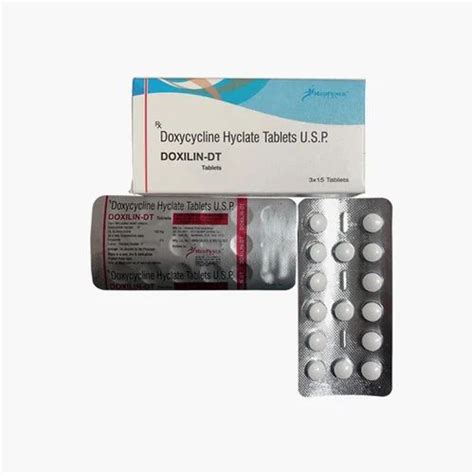 Doxilin Dt Doxycycline 100 Mg Tablet At ₹ 45stripe In Nagpur Id