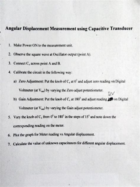 Capacitive Displacement Measurement Pdf Capacitance Capacitor
