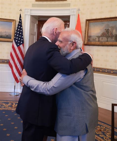 Pm Modi Thanks Us President Joe Biden First Lady Jill Biden For