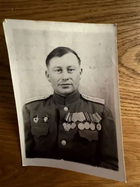 FOTO HAUPTMANN DER Streitkräfte der UdSSR Tsekhon I F EUR PicClick DE