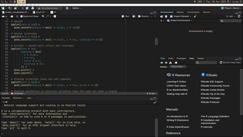 RStudio Taskbar Font Too Small RStudio IDE Posit Community