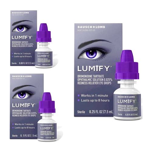 Lumify Redness Reliever Eye Drops Bausch And Lomb Orig Lazada Ph