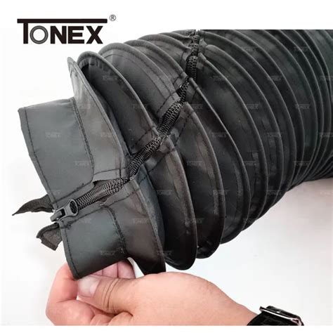 Machine Bellow Covers Small Rubber Bellows Pvc Coated Bellows Cover For